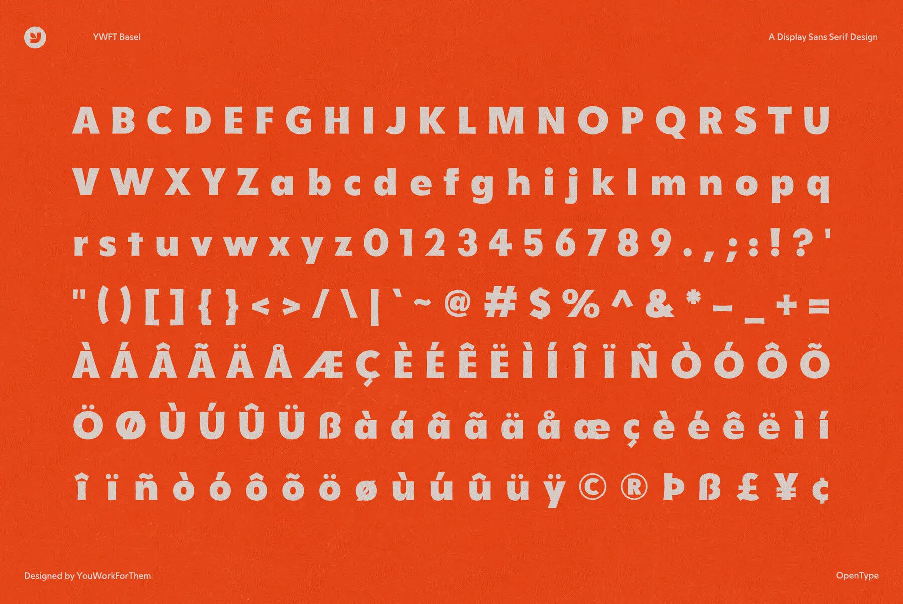 YWFT Basel Font - YouWorkForThem