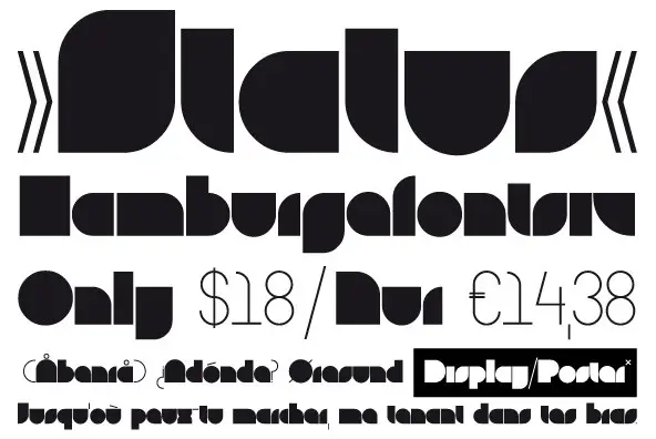 Status Font - YouWorkForThem