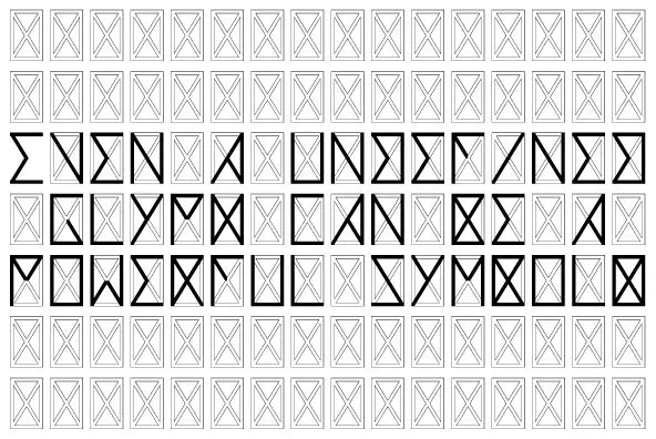 Notdef Font - YouWorkForThem