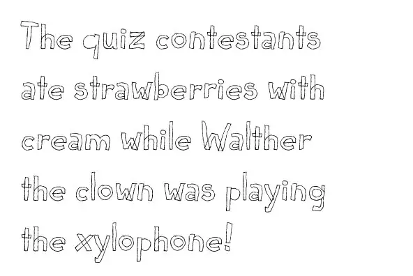 Scrap Outline Font - FontPath