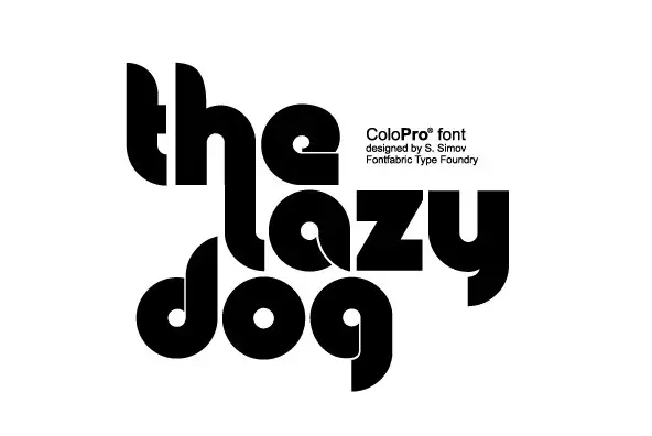 Colo Pro Font - YouWorkForThem