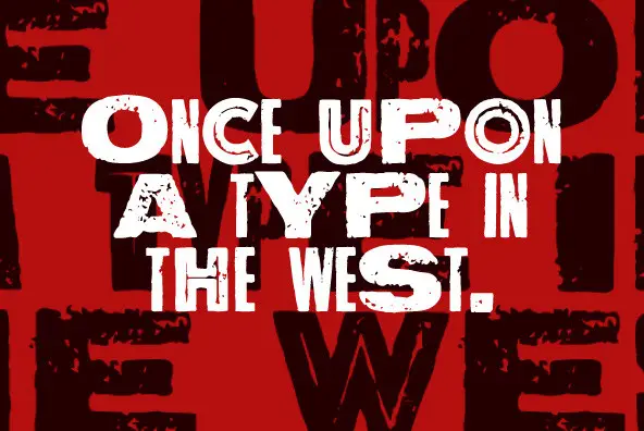 Letterpress Font - YouWorkForThem