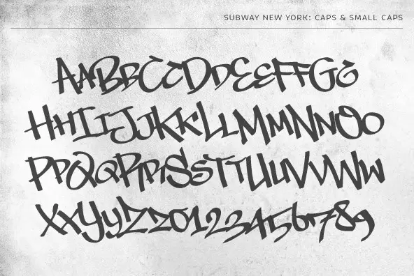 Subway New York Font - YouWorkForThem