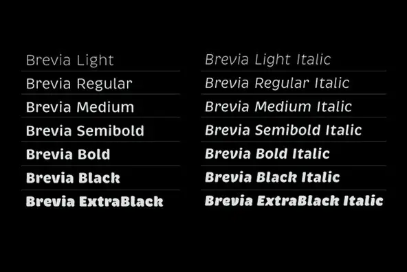 Brevia Font - YouWorkForThem
