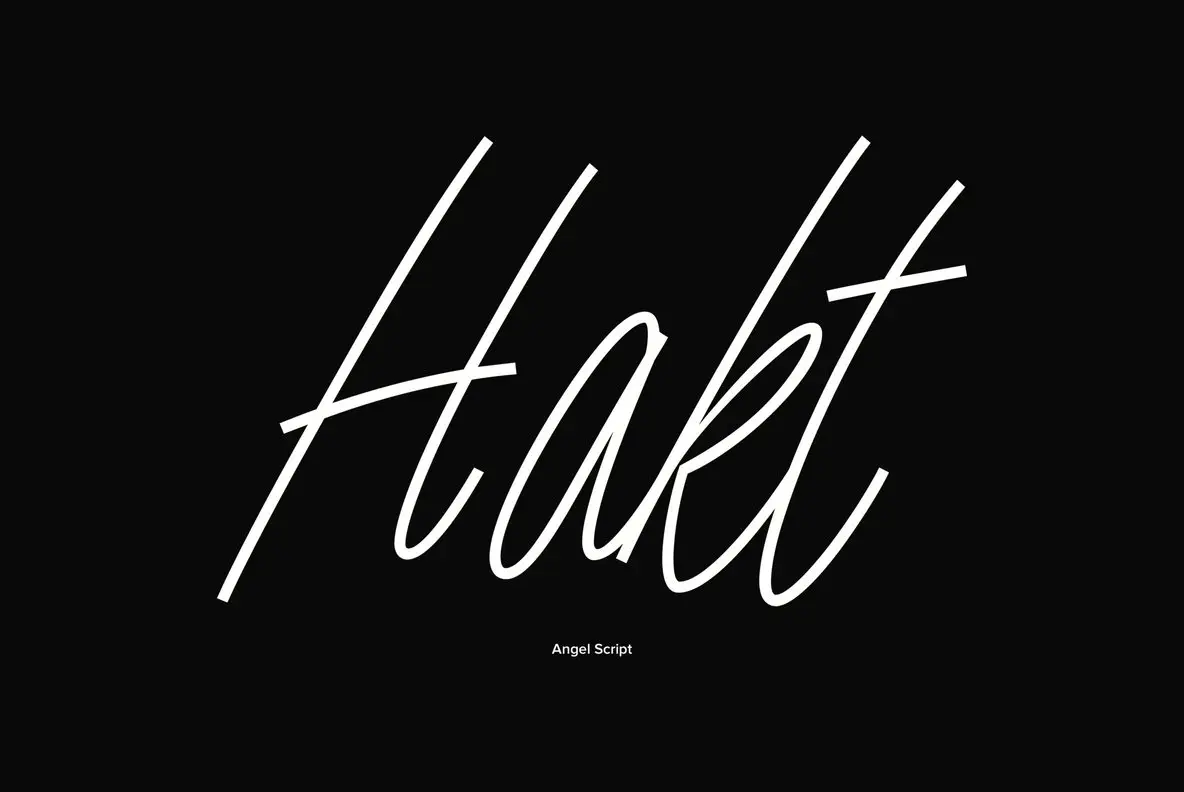 Angel Script Font - YouWorkForThem