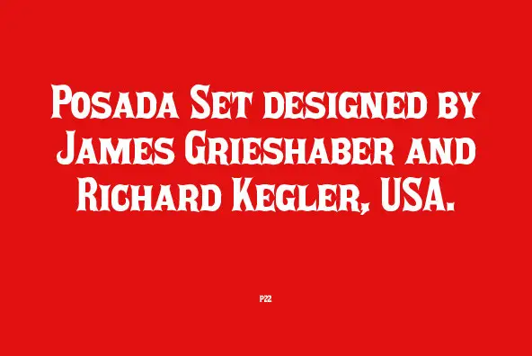 P22 Day of the Dead Set Font - FontPath