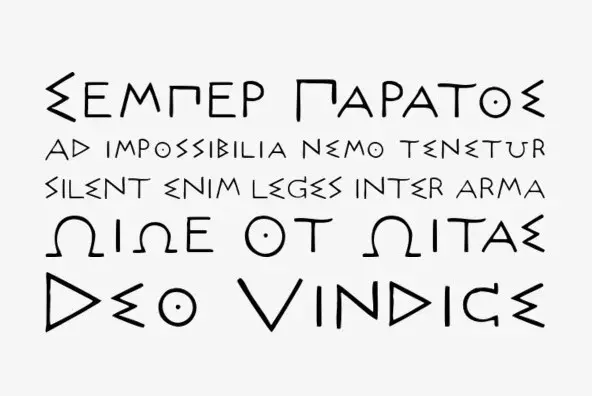 Acropolis Now Set Font - YouWorkForThem