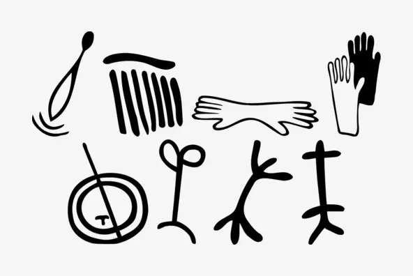 P22 Petroglyphs Set Font - YouWorkForThem