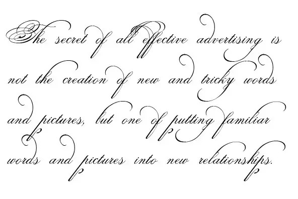 Spencerian Palmer Penmanship Font - YouWorkForThem