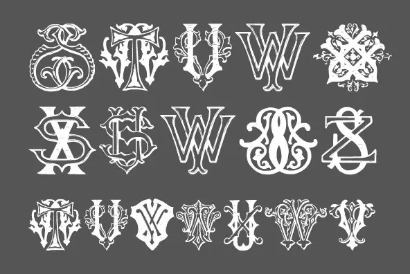 Intellecta Monograms Font - FontPath