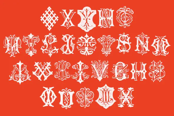 Intellecta Monograms Font - YouWorkForThem