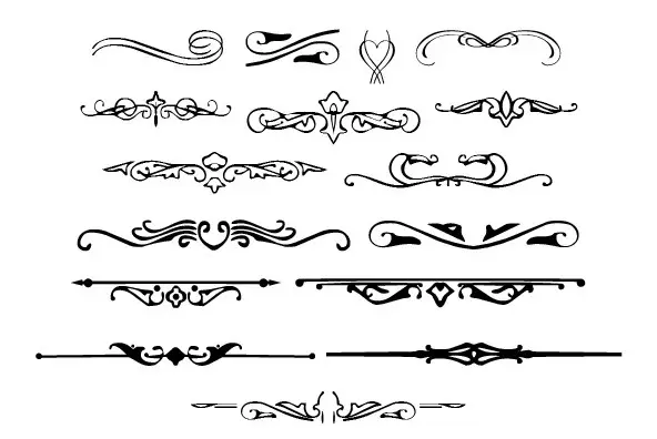 Soft Fleurons Font - YouWorkForThem