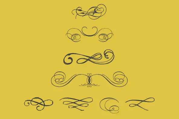 Soft Fleurons Font - YouWorkForThem