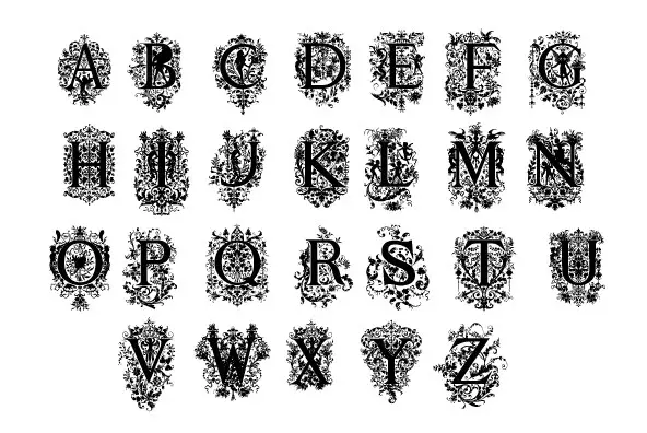 Victorian Ornamental Capitals Font - YouWorkForThem