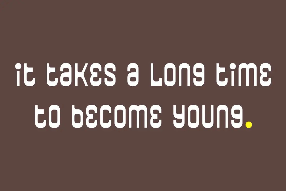 African Elephant Trunk Font - YouWorkForThem