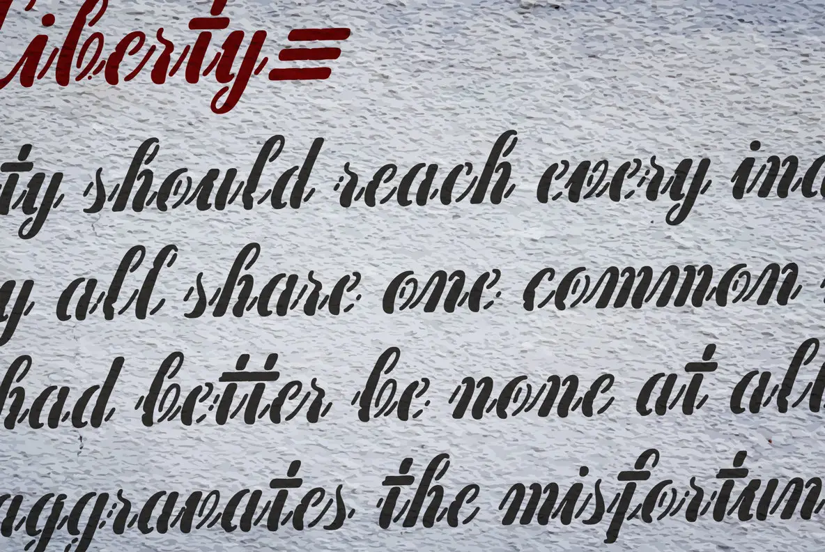 Concrete Stencil Font - FontPath