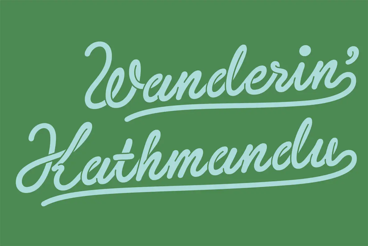 Sneaker Script Font - FontPath