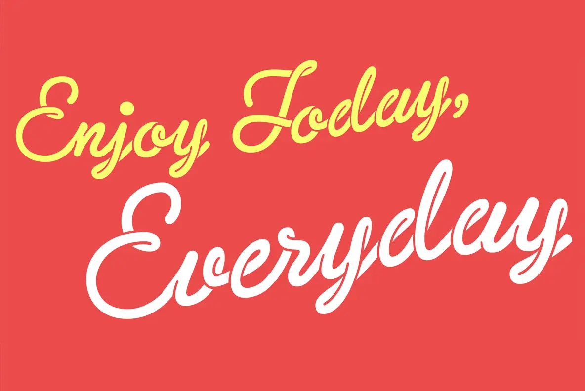 Sneaker Script Font - YouWorkForThem
