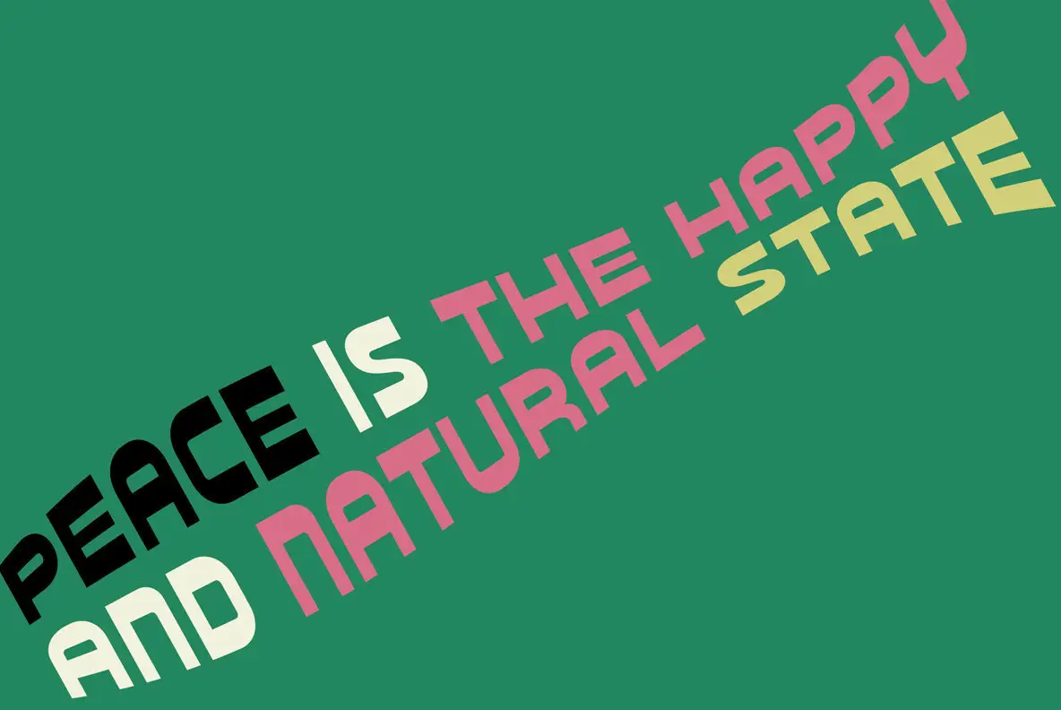 Word From Radio Font - YouWorkForThem