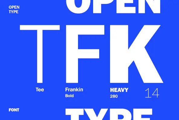 Tee Franklin Font - YouWorkForThem