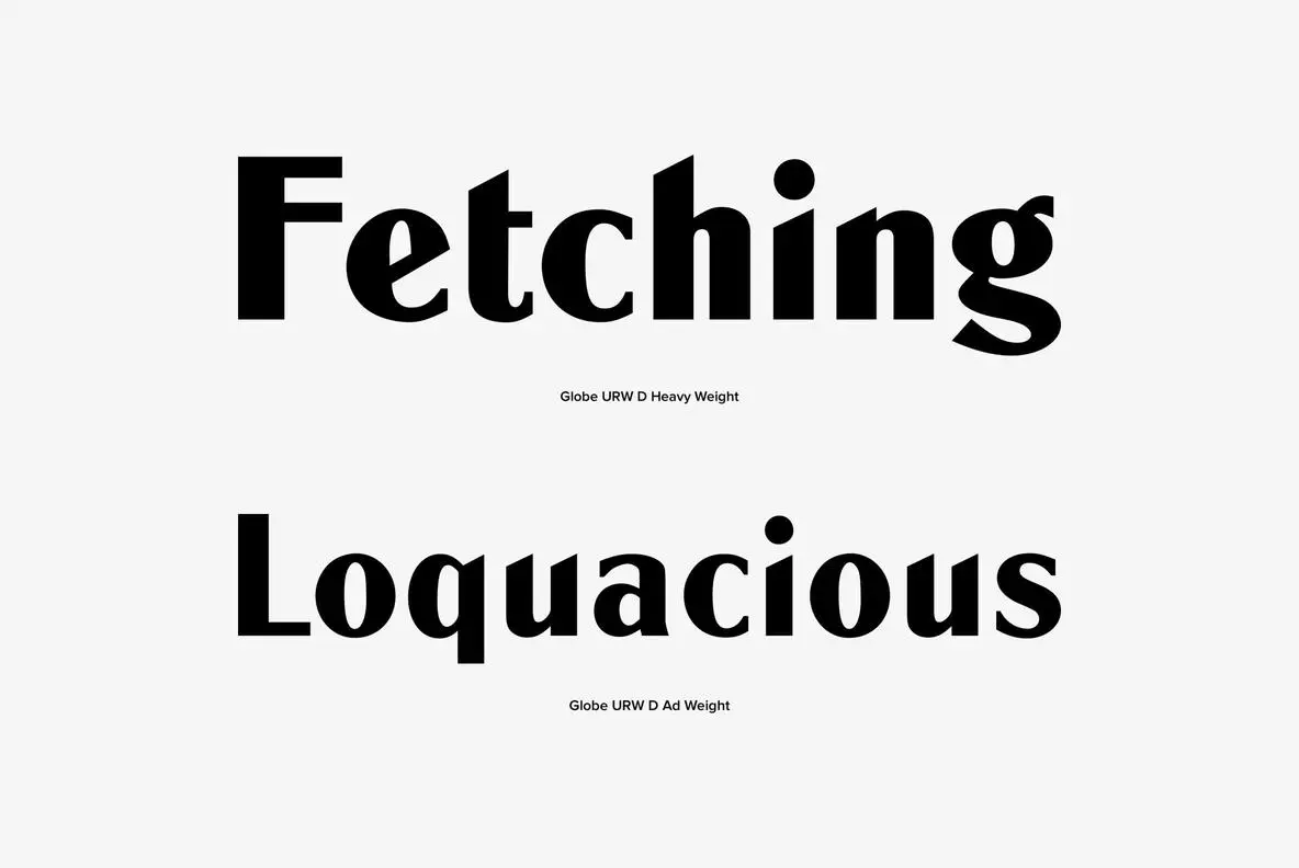 Globe Font - YouWorkForThem