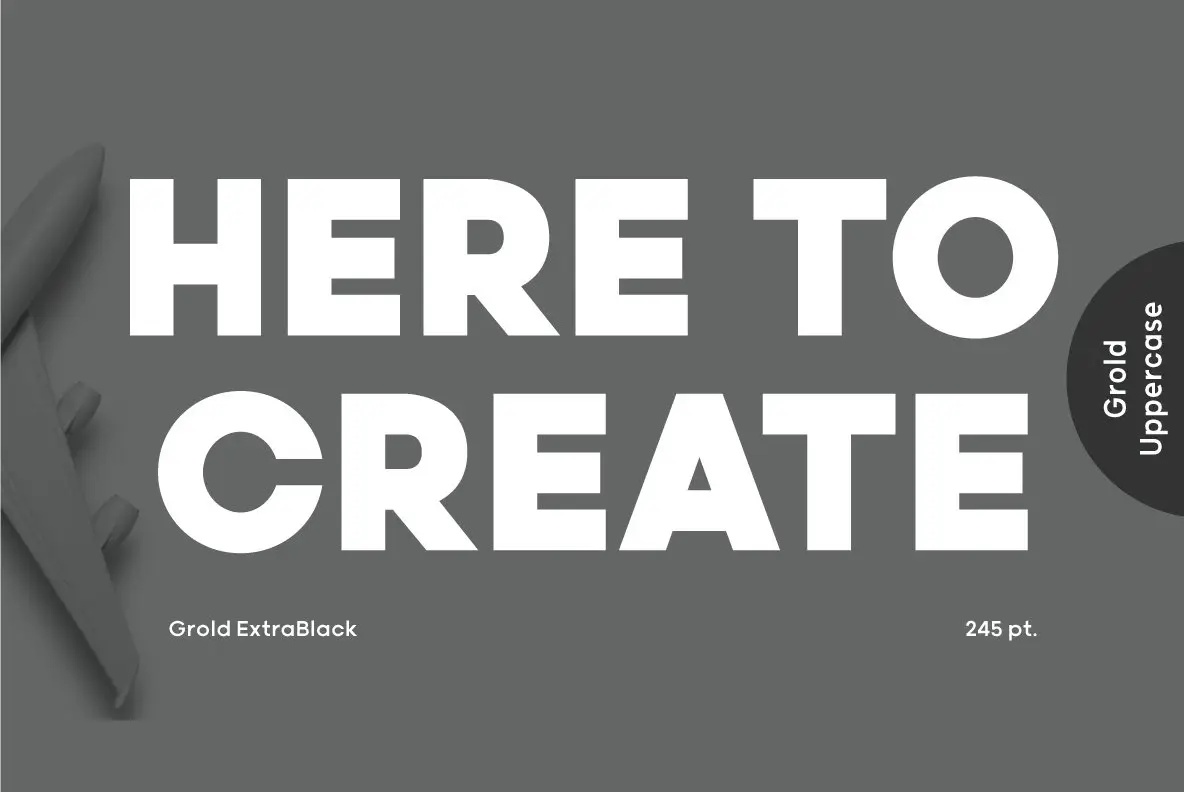 Grold Font - YouWorkForThem