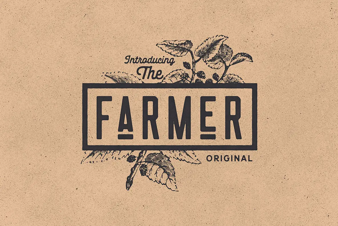 The Farmer Original Font - FontPath