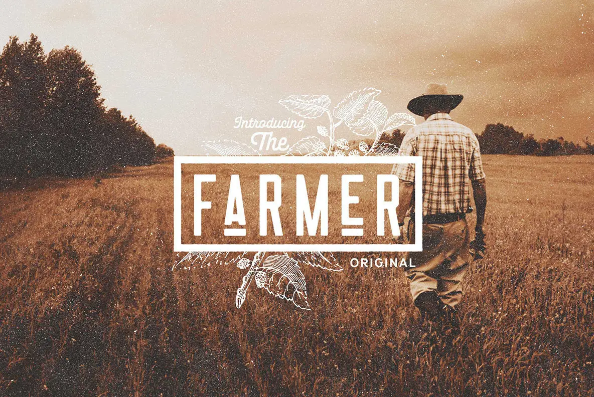 The Farmer Original Font - FontPath