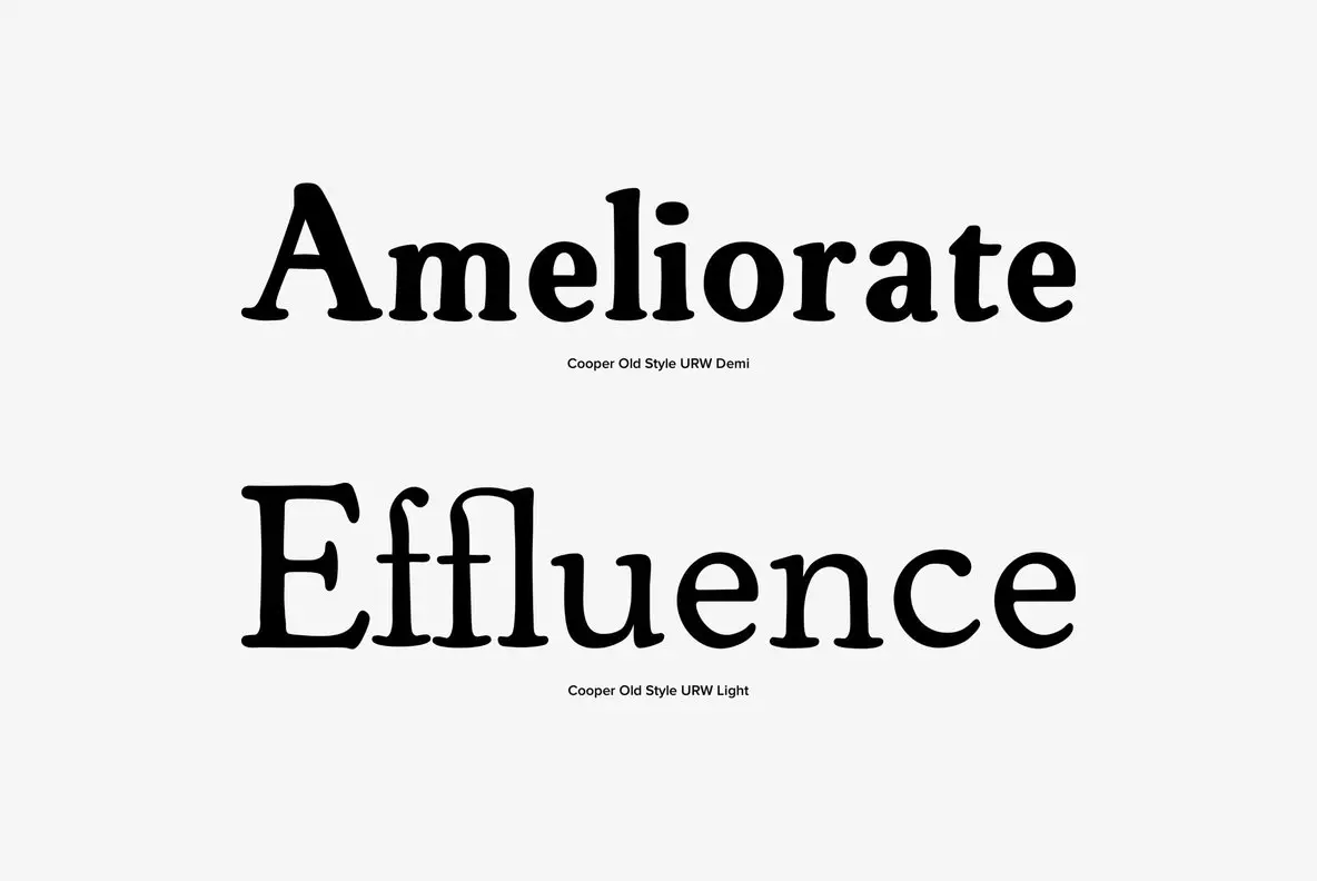 Cooper Old Style Font - YouWorkForThem