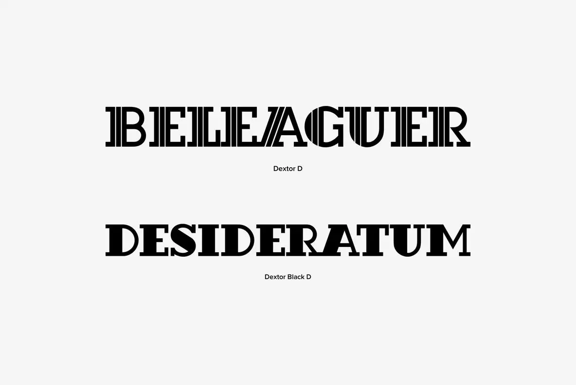 Dextor Font - YouWorkForThem