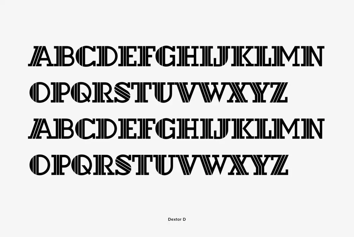 Dextor Font - YouWorkForThem
