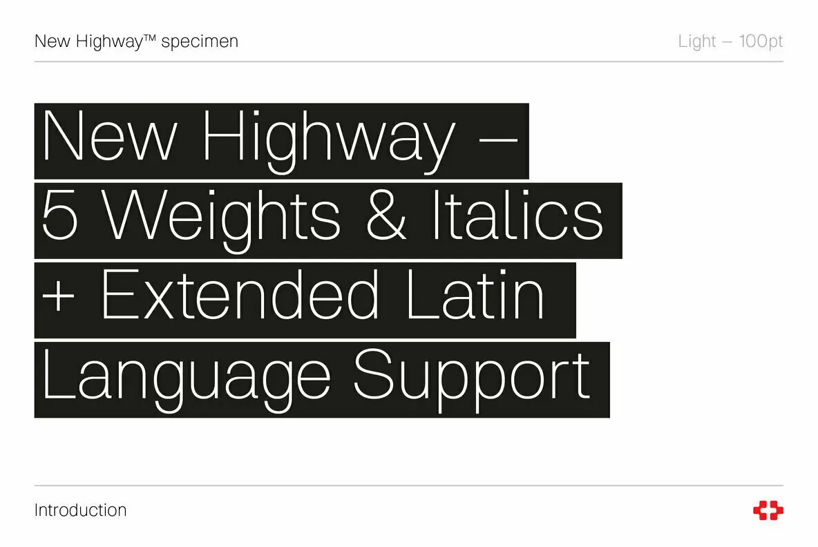 New Highway Font - FontPath