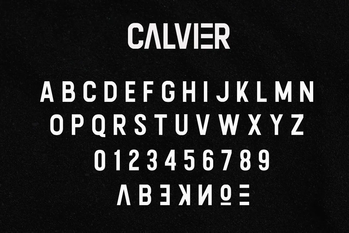Calvier Font - YouWorkForThem