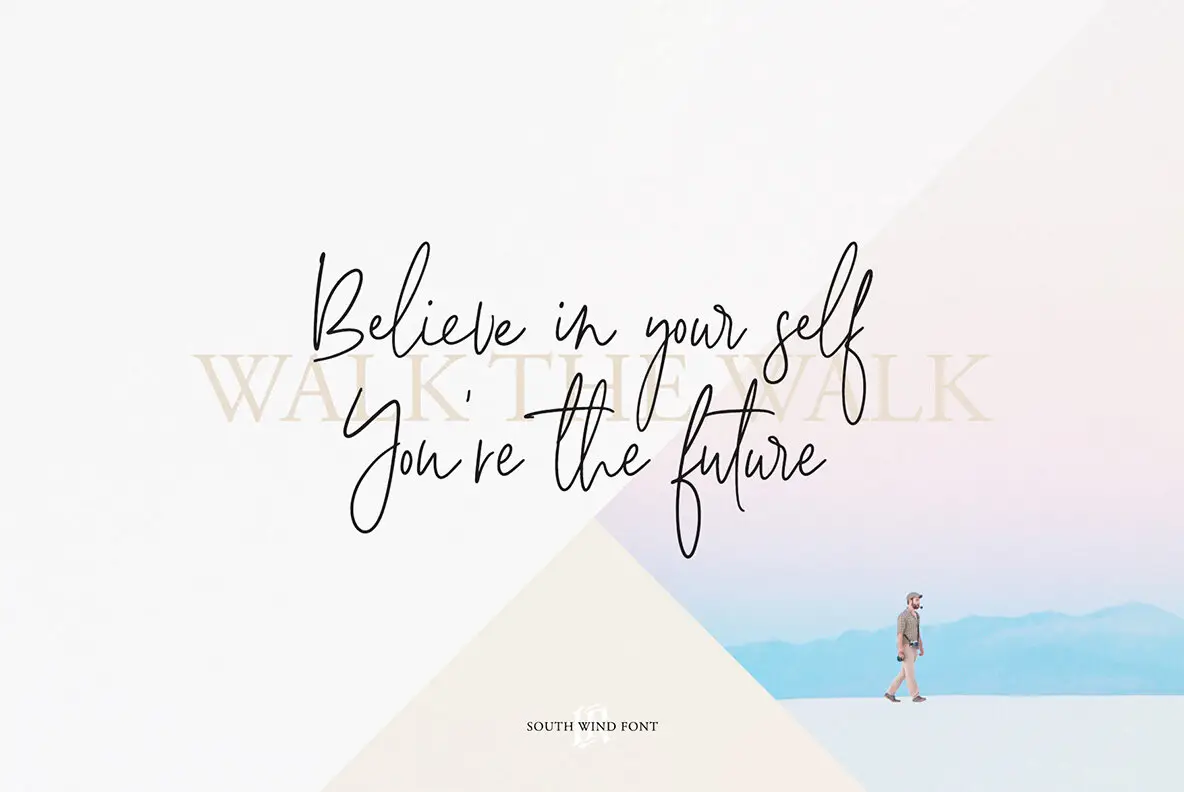 South Wind Font - YouWorkForThem