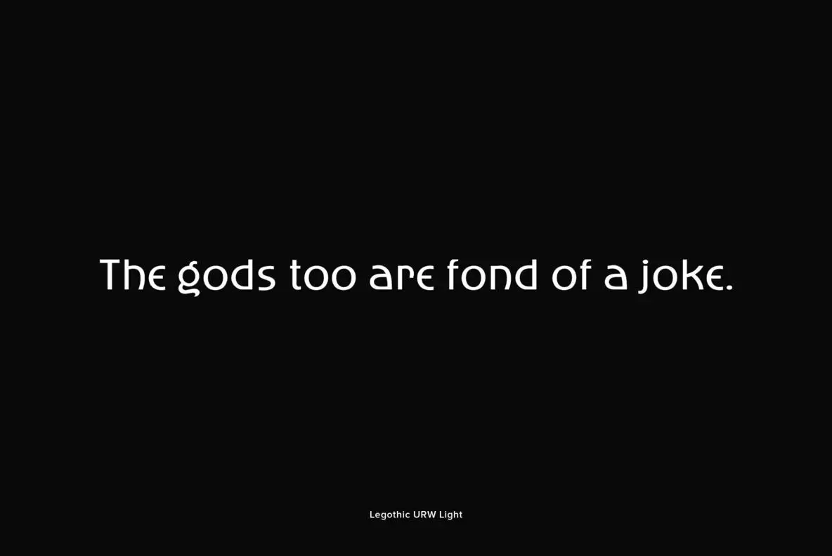 Legothic Font - FontPath