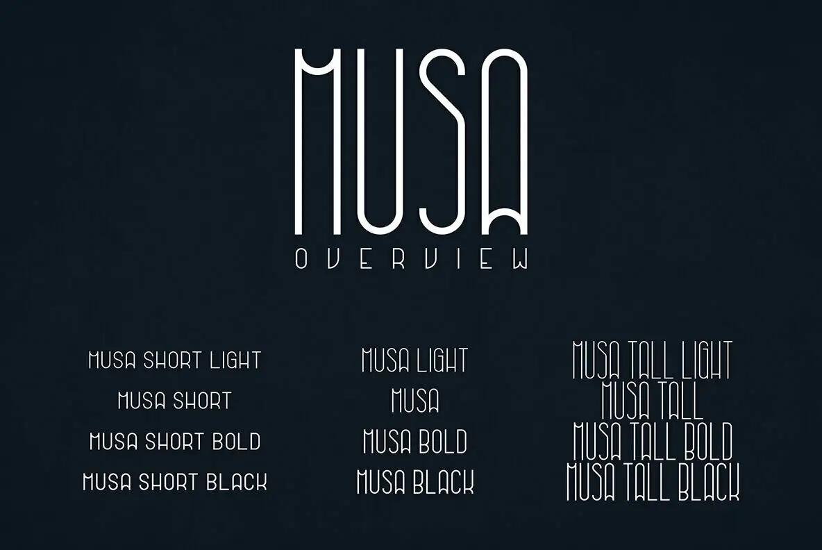 Musa Font - YouWorkForThem