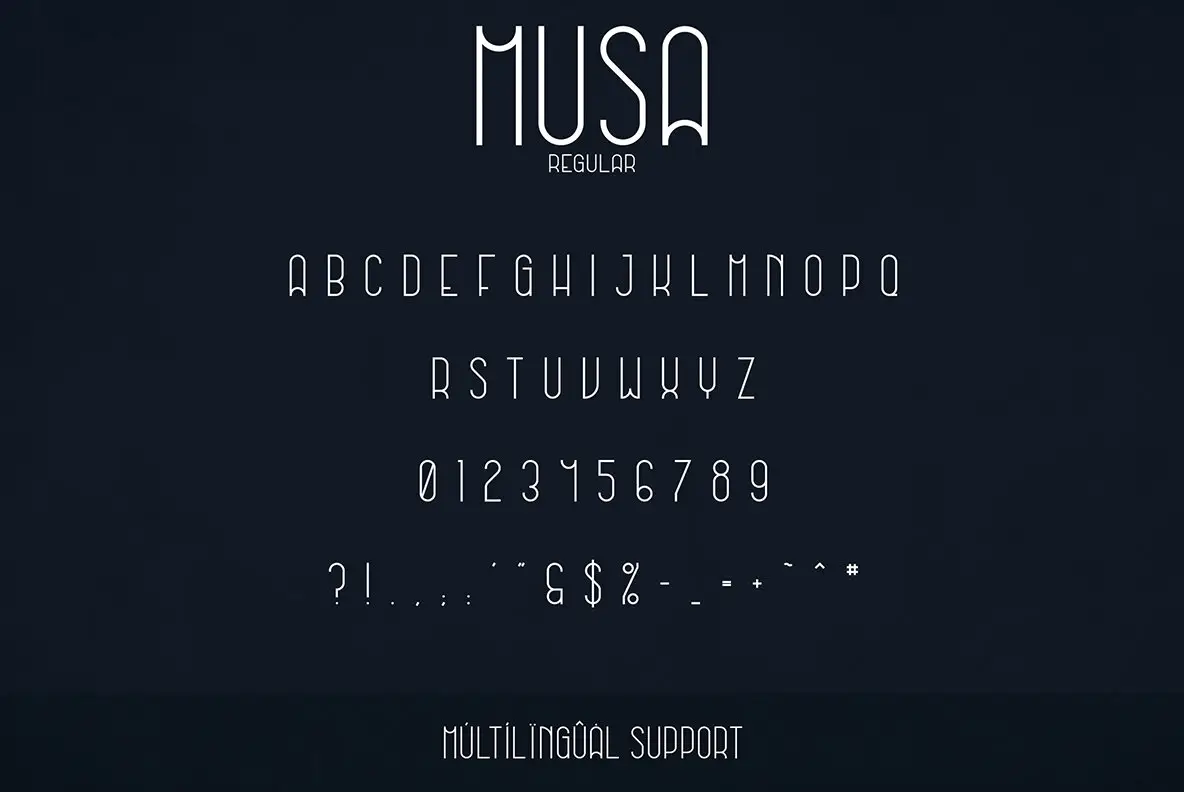 Musa Font - YouWorkForThem