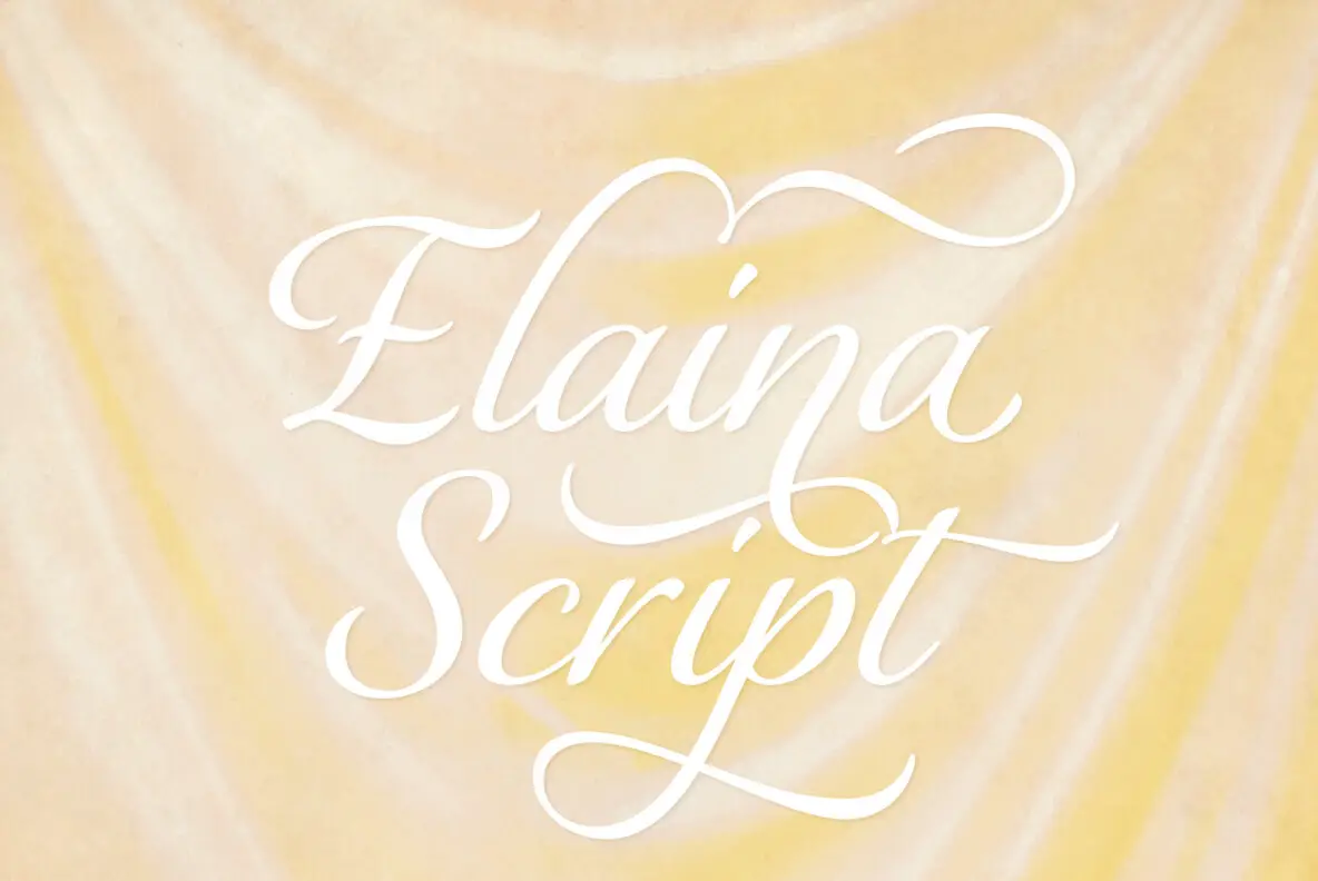 Elaina Family Font - YouWorkForThem