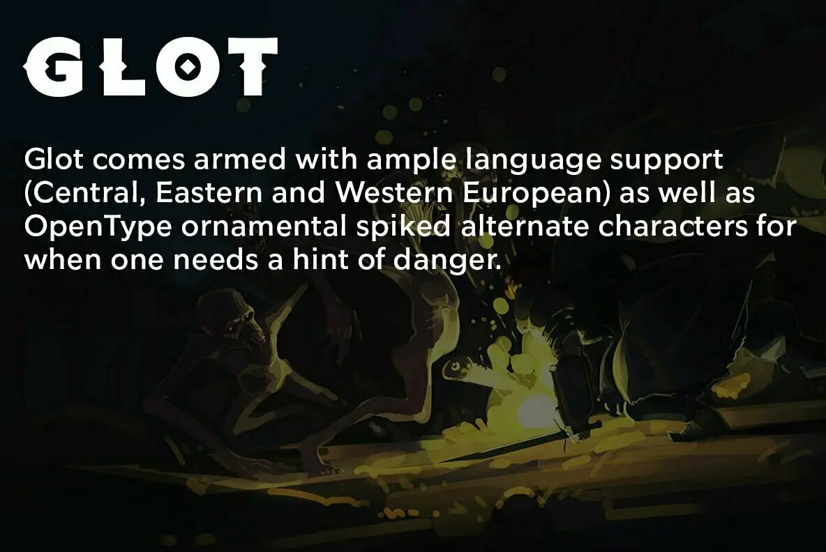 Glot Font - YouWorkForThem