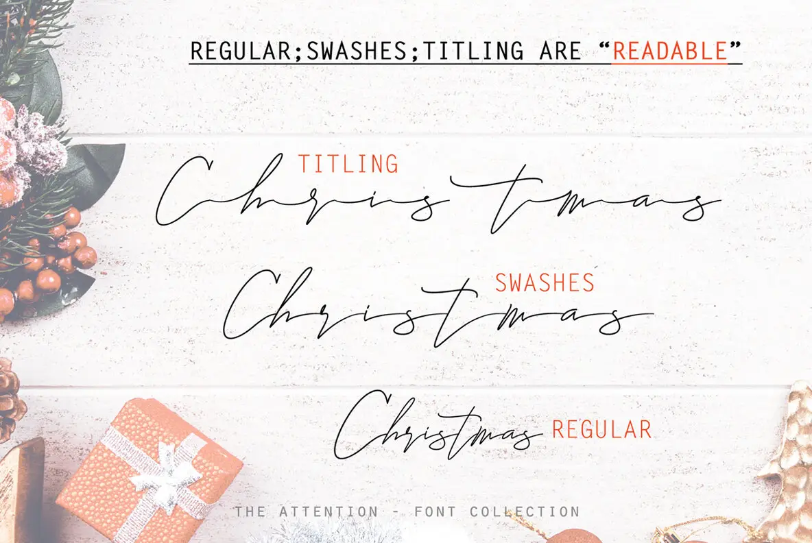 The Attention Font - YouWorkForThem