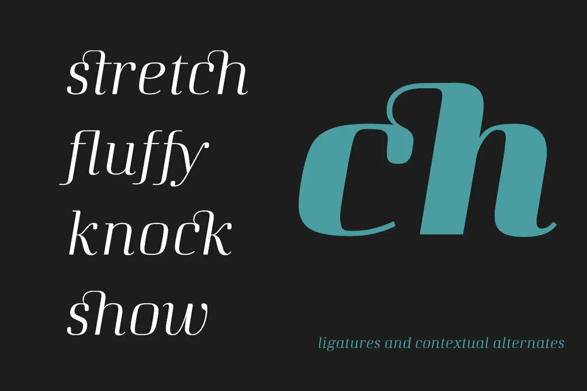 Curve Font - YouWorkForThem