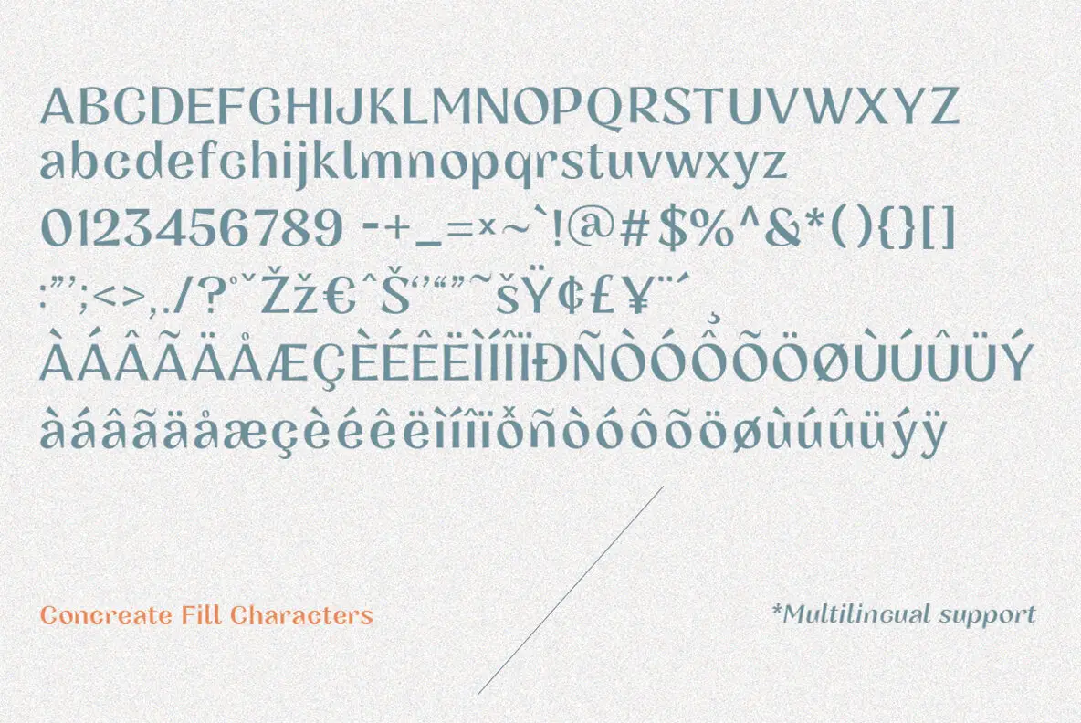 Concreate Font - YouWorkForThem