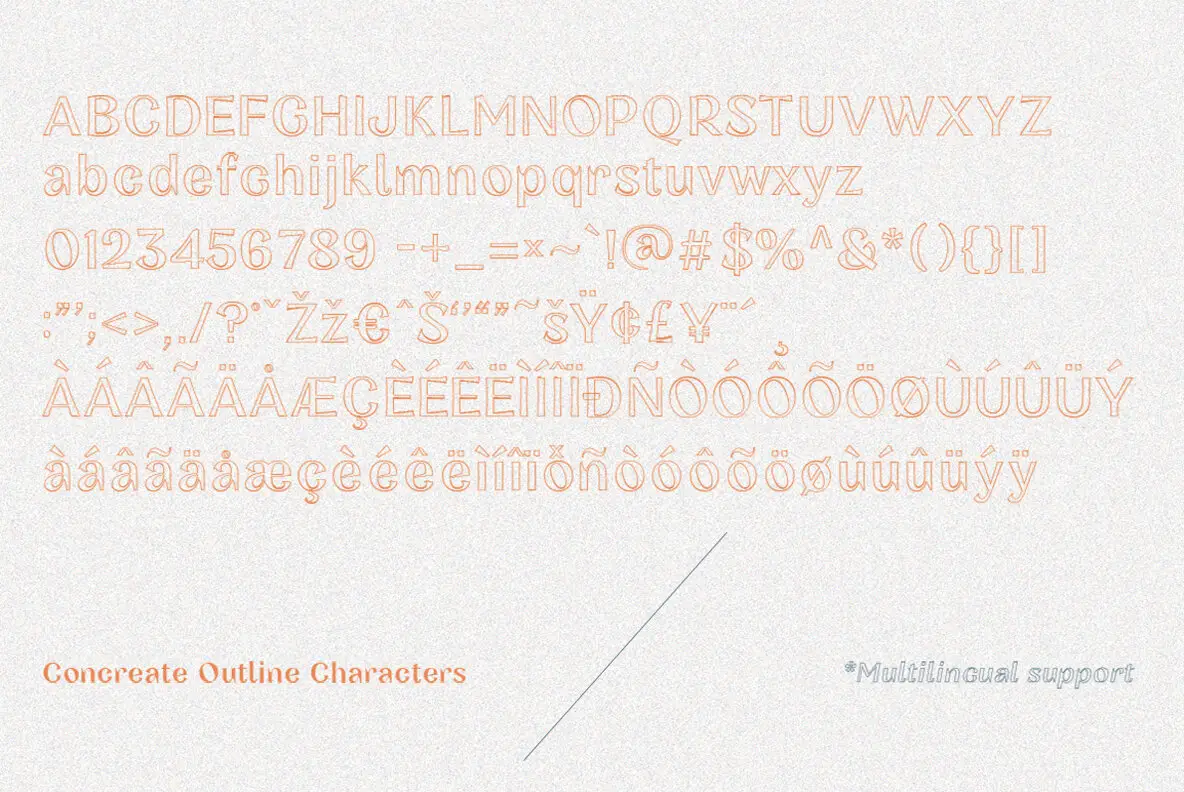 Concreate Font - YouWorkForThem