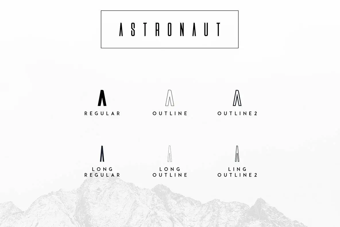 Astronaut Font - FontPath