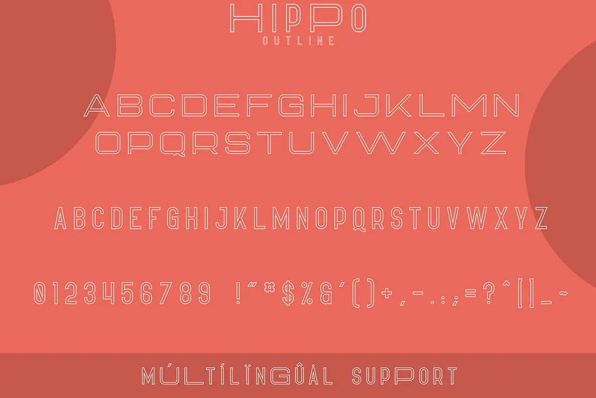 Hippo Sans Serif Font - FontPath
