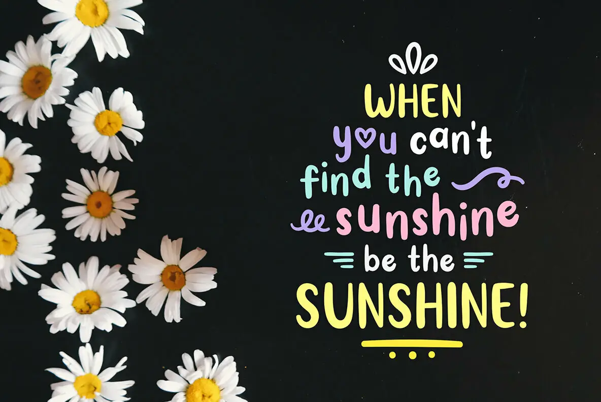 Bee Happy Font - YouWorkForThem