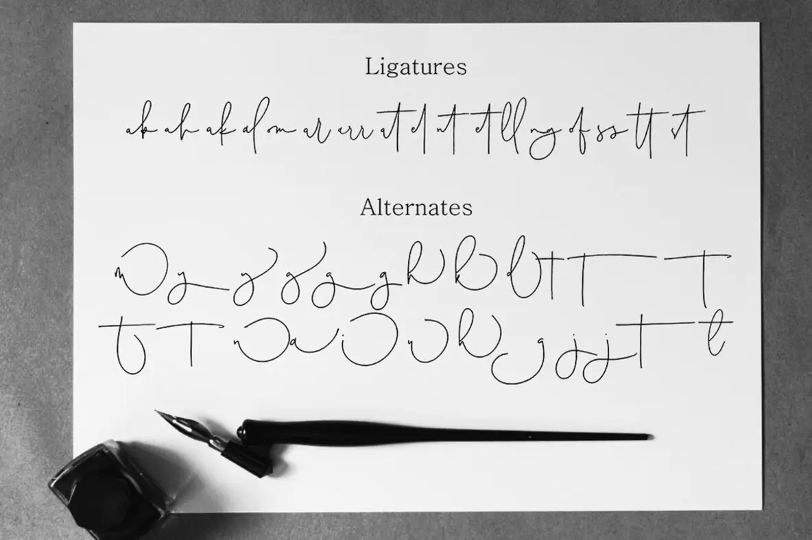 Australia Signature Script Font - YouWorkForThem