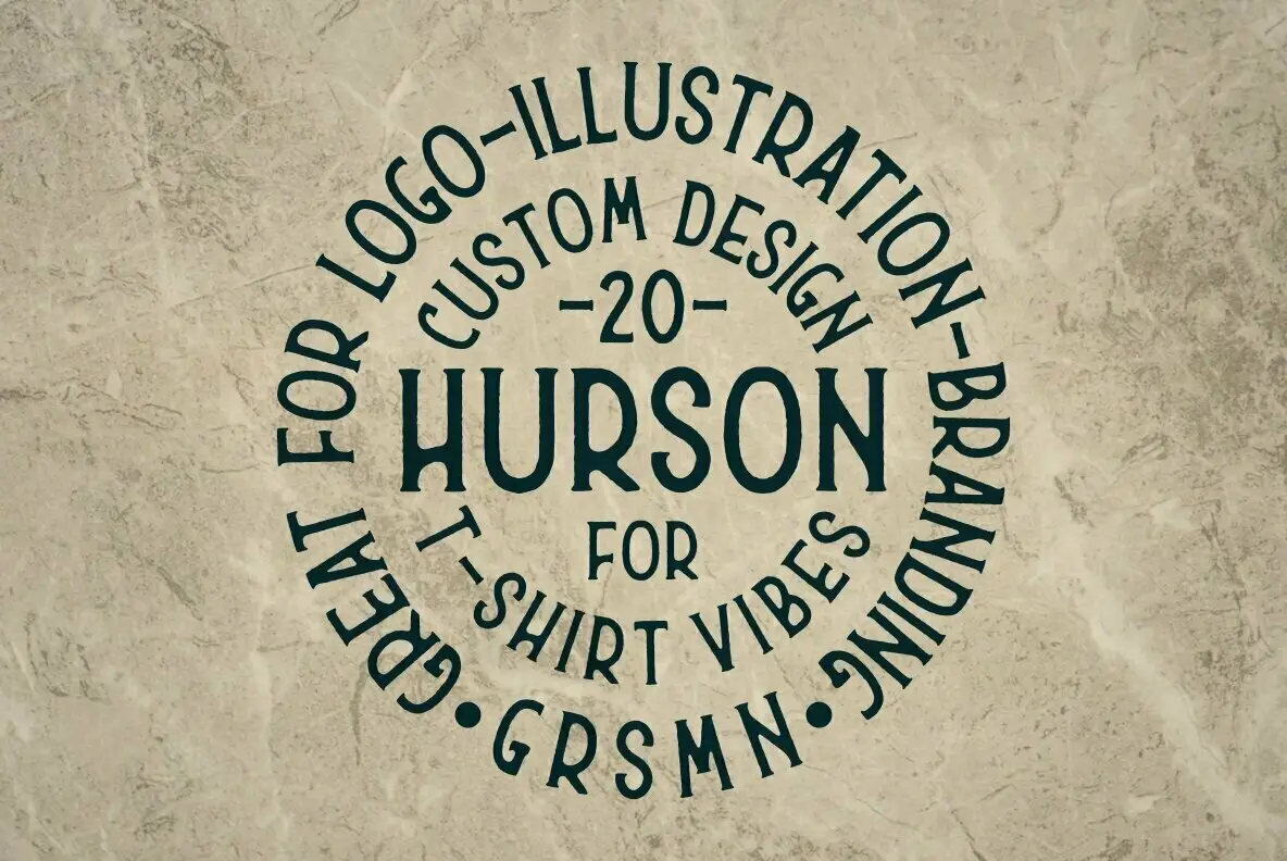 HURSON Font - FontPath