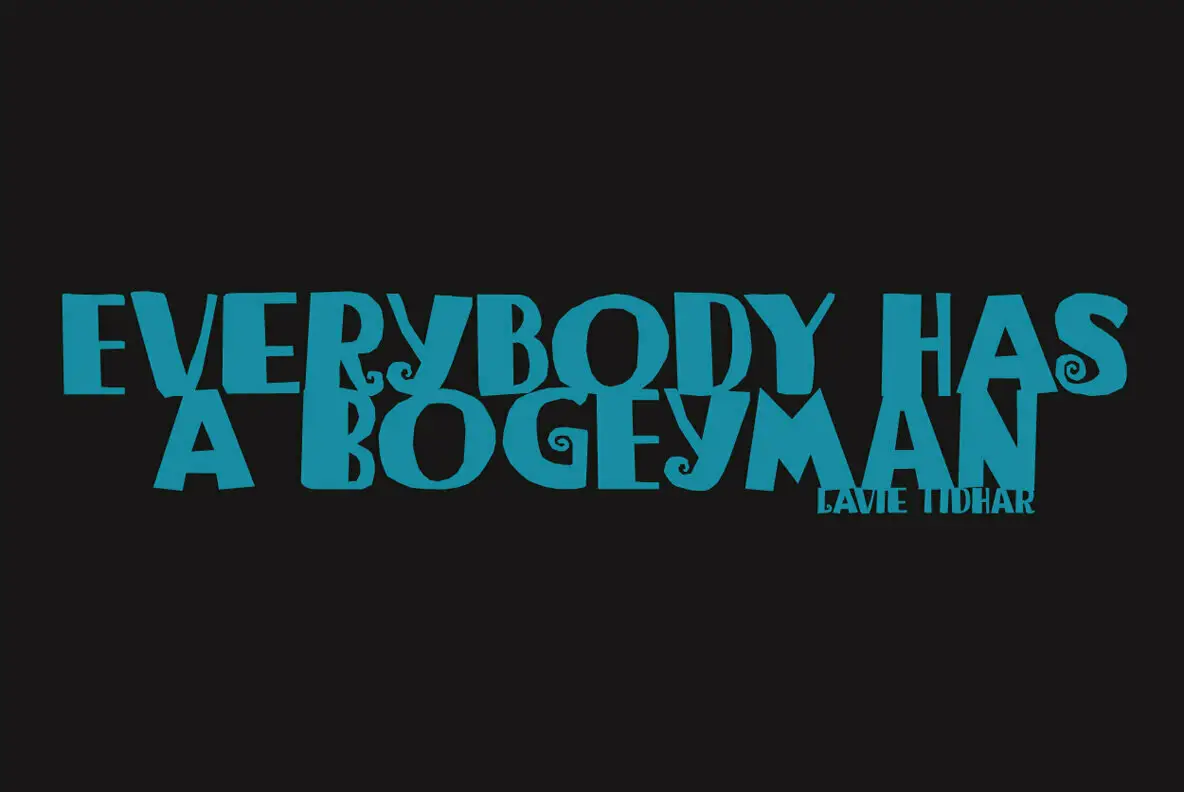 Bogeyman Font - YouWorkForThem