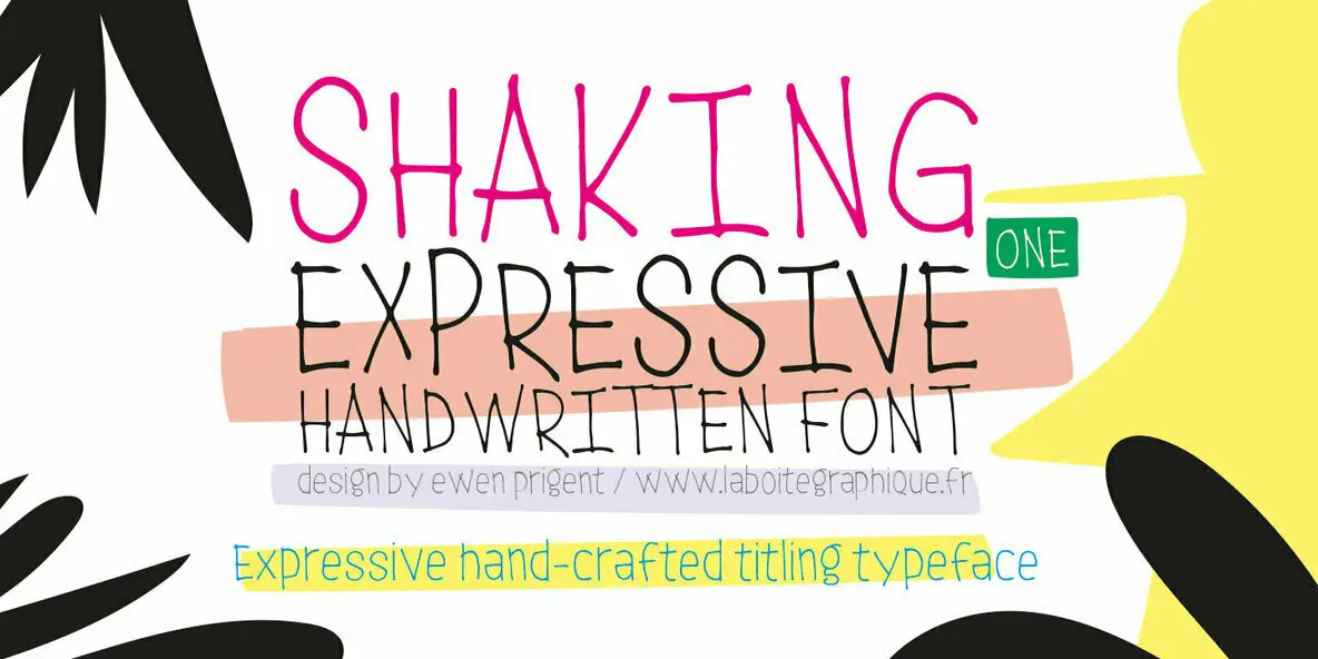 Shaking Font - YouWorkForThem